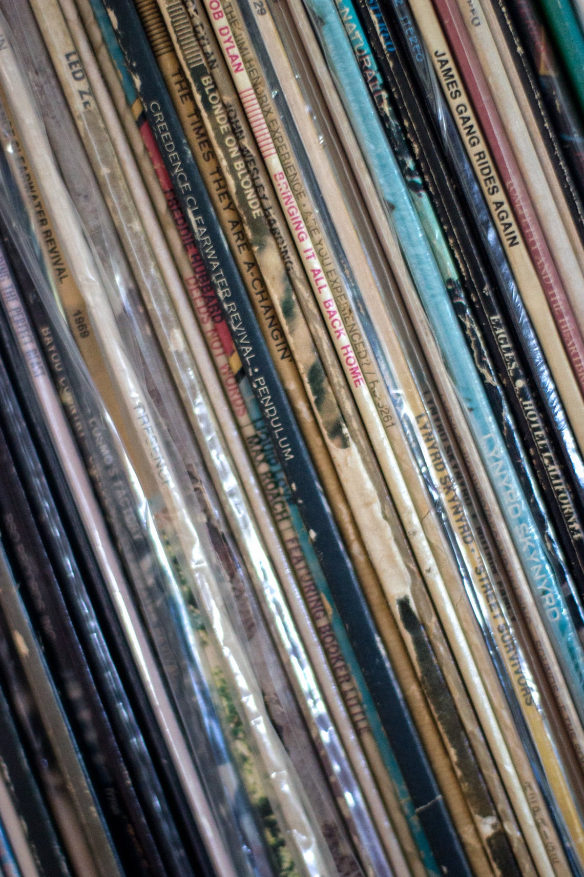 A Collection of Records Photographic Print on Matte 100% - Etsy