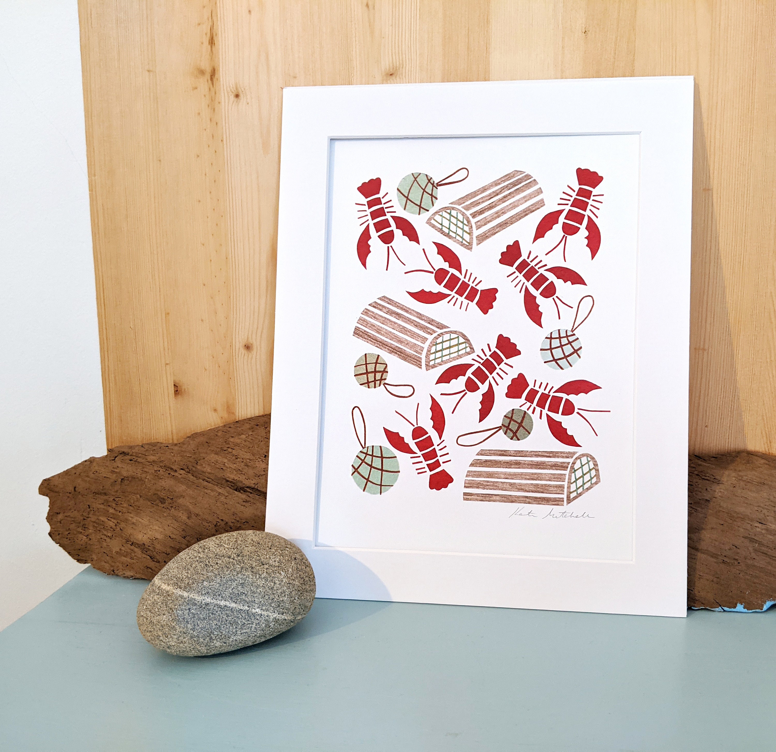 Lobsters 8x10 Digital Print Lobster Print Lobster Traps - Etsy UK