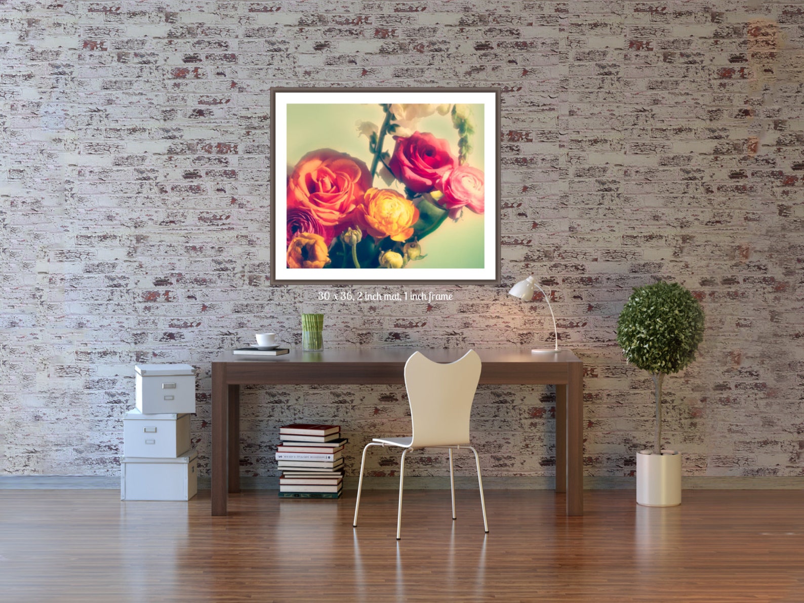 Shabby Chic Photography Roses Floral Decor Botanical Print | Etsy