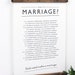 Marriage Poem Print PDF Print Wedding Poem Paper - Etsy Canada
