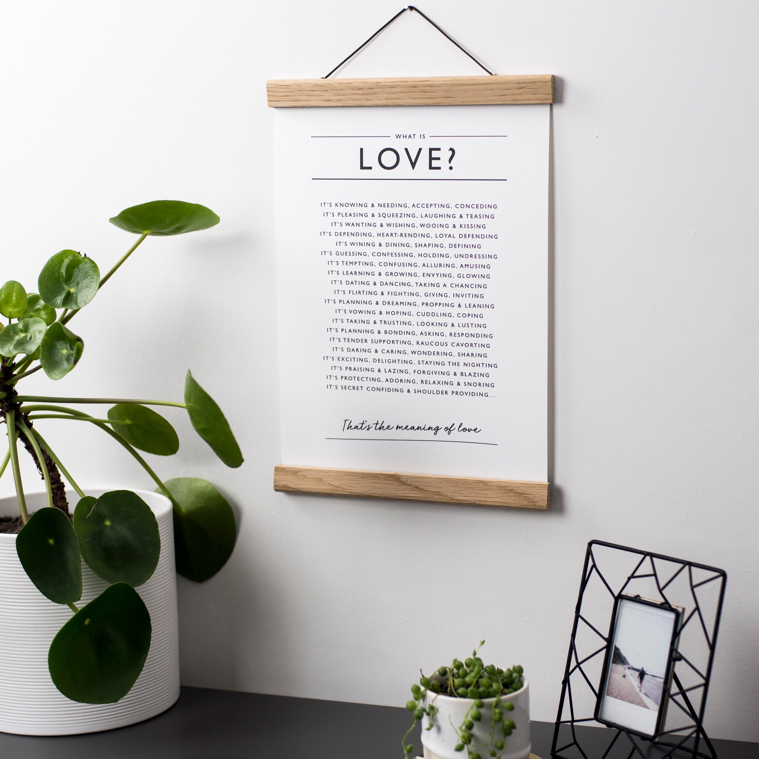 Love Print PDF Print What is Love Poem Love Poster | Etsy