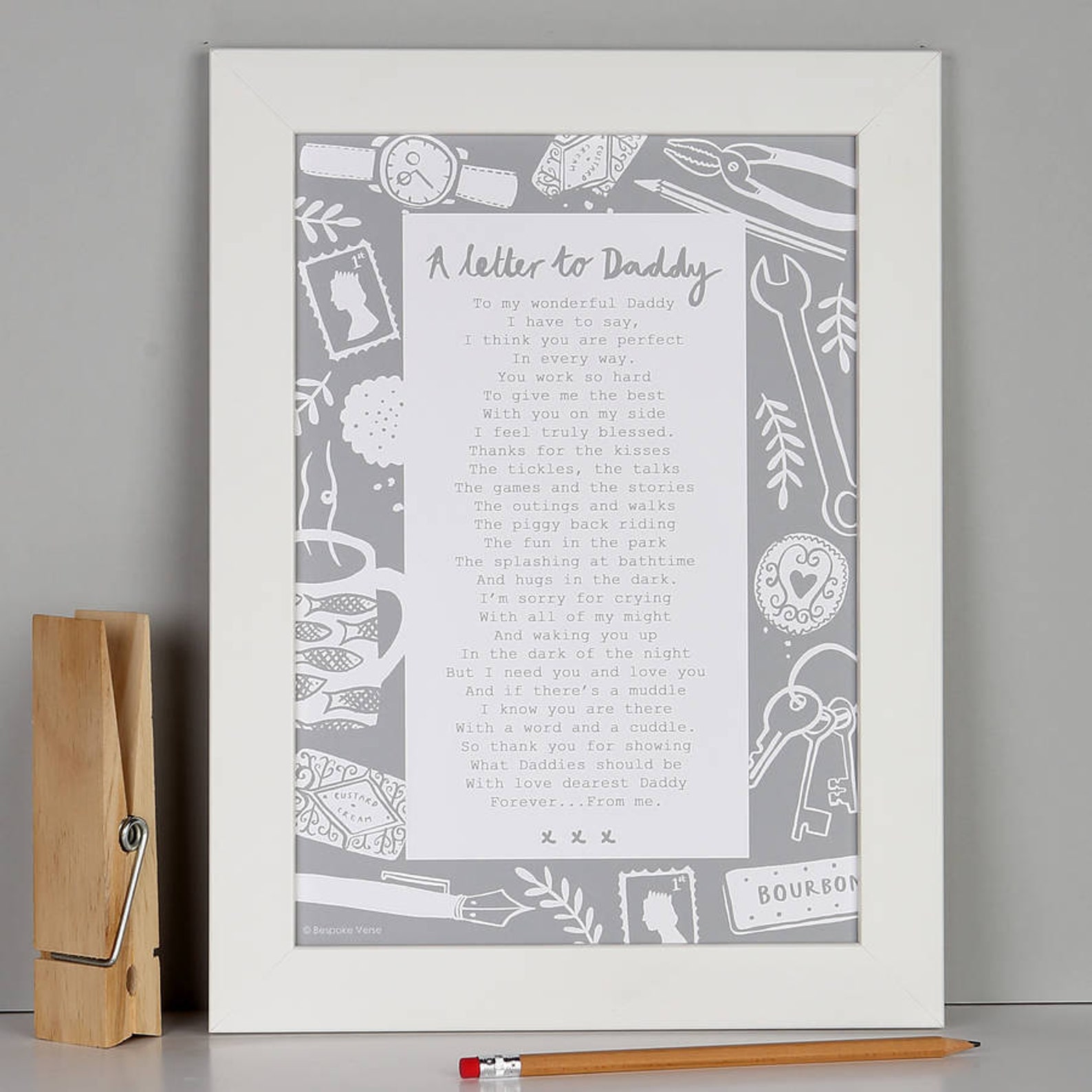 Daddy Print Daddy Print PDF Print Daddy Gift First - Etsy UK