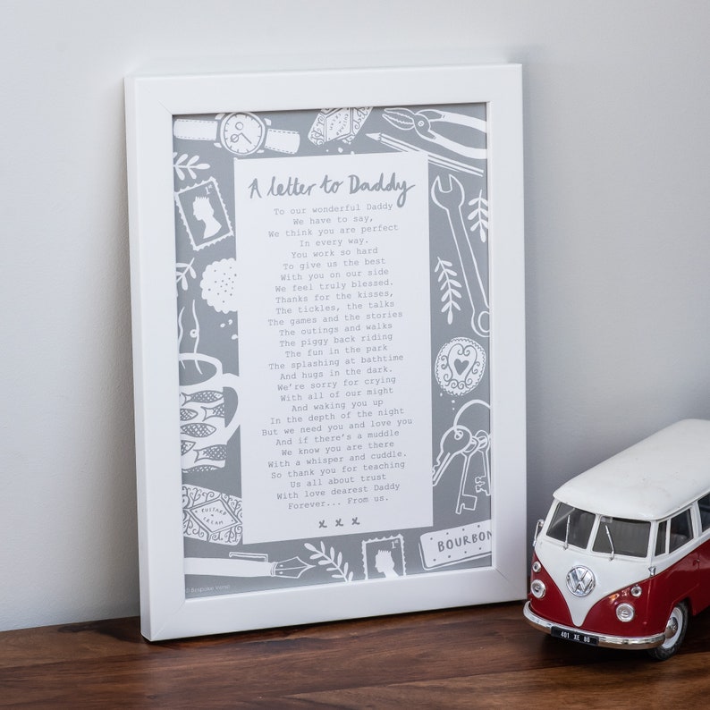 Daddy Print Daddy Print PDF Print Daddy Gift First - Etsy UK