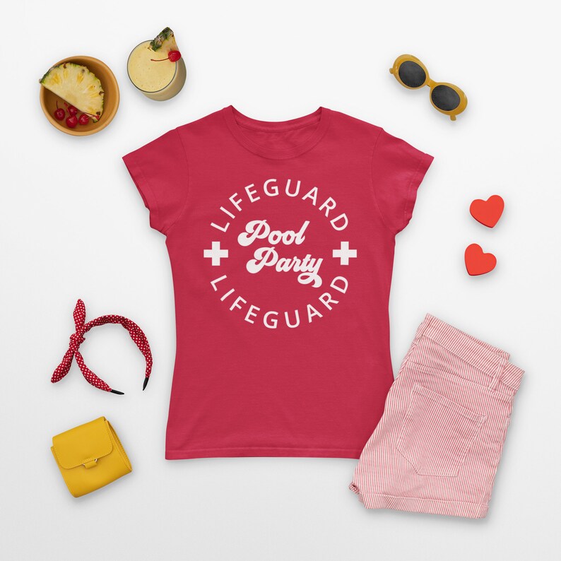 Lifeguard Pool Party SVG: Thank You Gift Cut File (digital Download) - Etsy