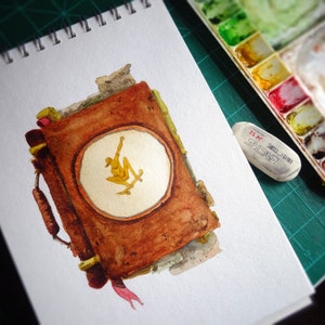 The Adventure Zone Wall Art TAZ Prints Taako Watercolour Print Magnus ...