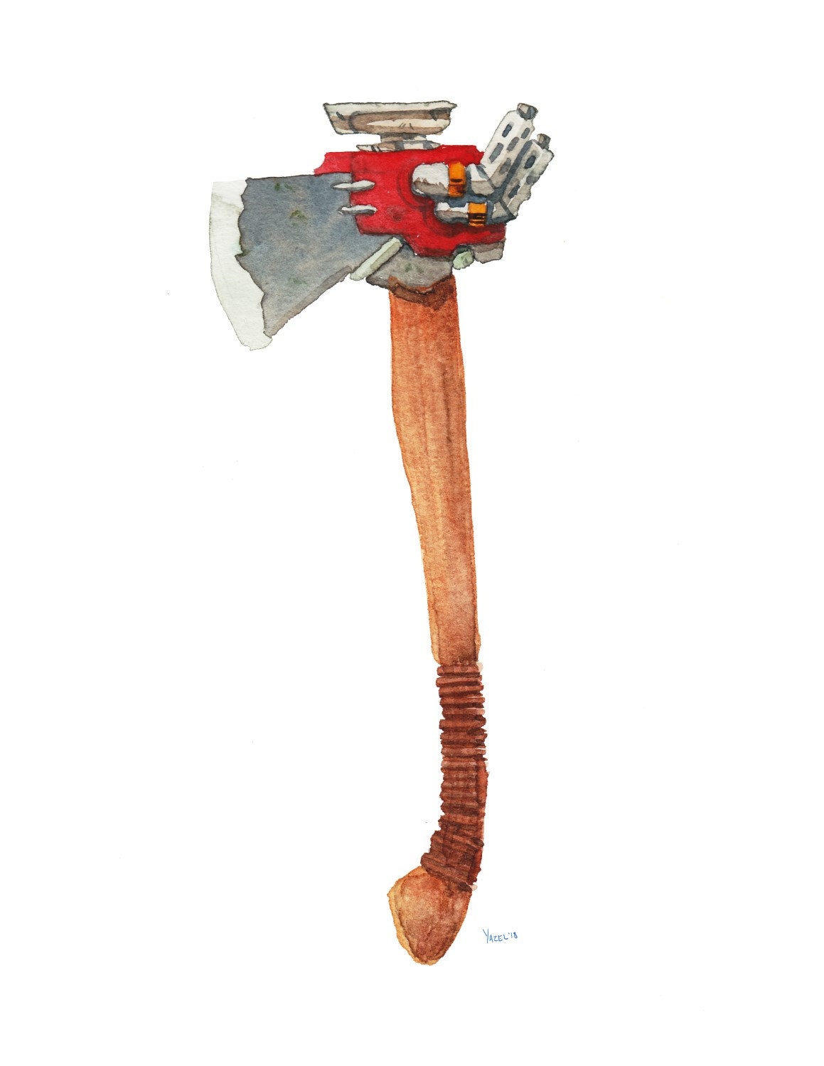 The Adventure Zone Wall Art TAZ Prints Taako Watercolour Print - Etsy ...