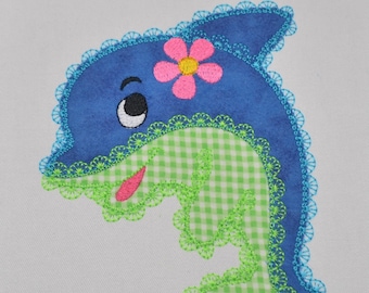Dolphin Applique | Etsy