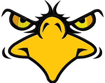 Split Eagle Claws Applique Embroidery Design INSTANT DOWNLOAD | Etsy