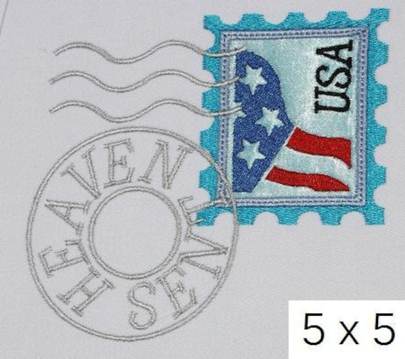 Baby Heaven Sent Stamp APPLIQUE Embroidery Designs / 2 Sizes - Etsy