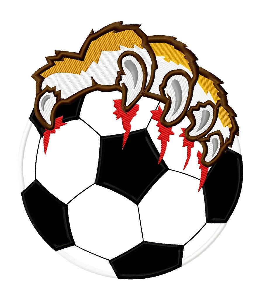 Tiger Paws Soccer, Applique Embroidery Design, 4 Sizes INSTANT DOWNLOAD ...