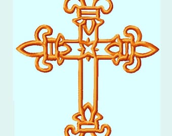 Fancy Cross Embroidery Designs INSTANT DOWNLOAD | Etsy