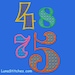 Rope Number Set in 3 Sizes Embroidery Designs INSTANT DOWNLOAD 1.99 ...