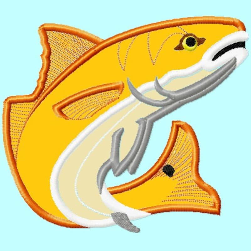 Fish Appliques - Etsy