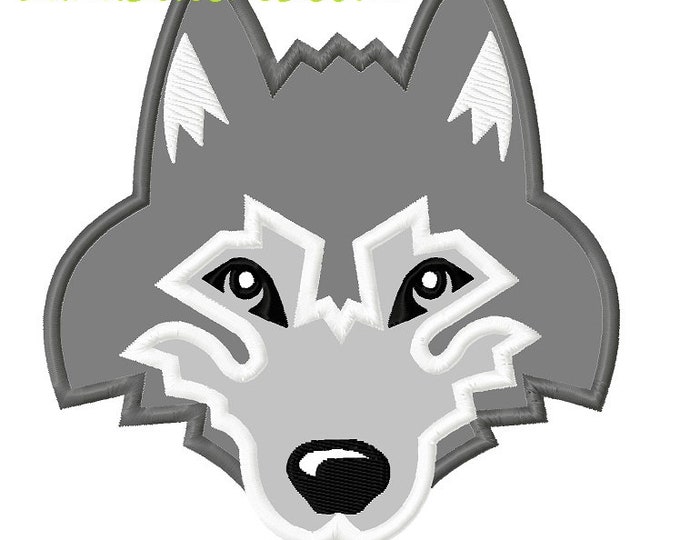 Wolf Applique Machine Embroidery Design 3 Sizes 4x4 - Etsy
