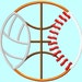 All in One Ball, Volleyball, Basketball, Baseball, Applique Embroidery ...