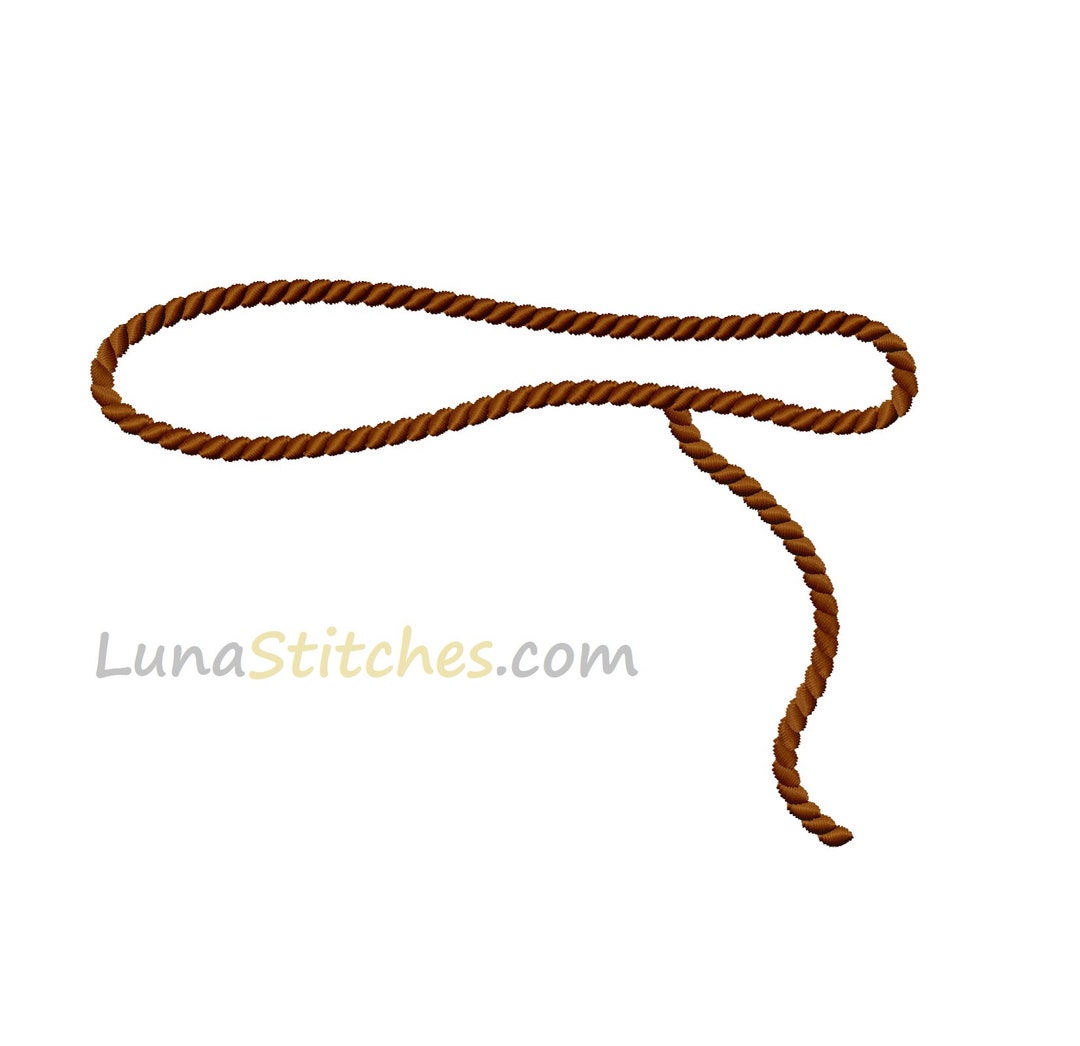 Lasso Fill Embroidery Design Pattern 3,4,5,6 Inches, INSTANT DOWNLOAD ...