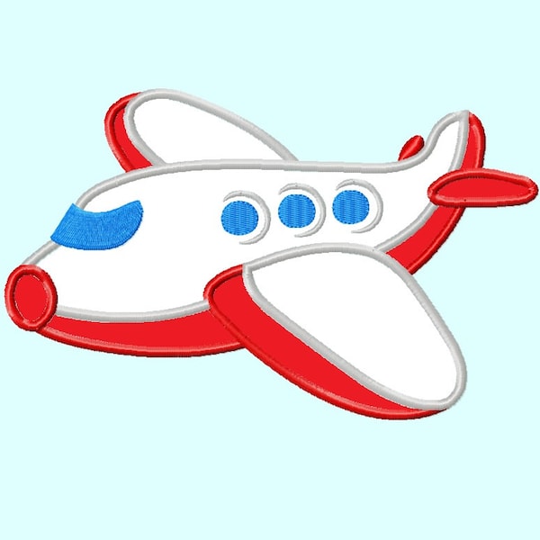 Airplane Applique - Etsy