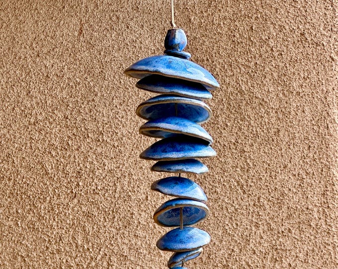 Large Jangles, Hanging Ceramic Wind Catchers - Etsy