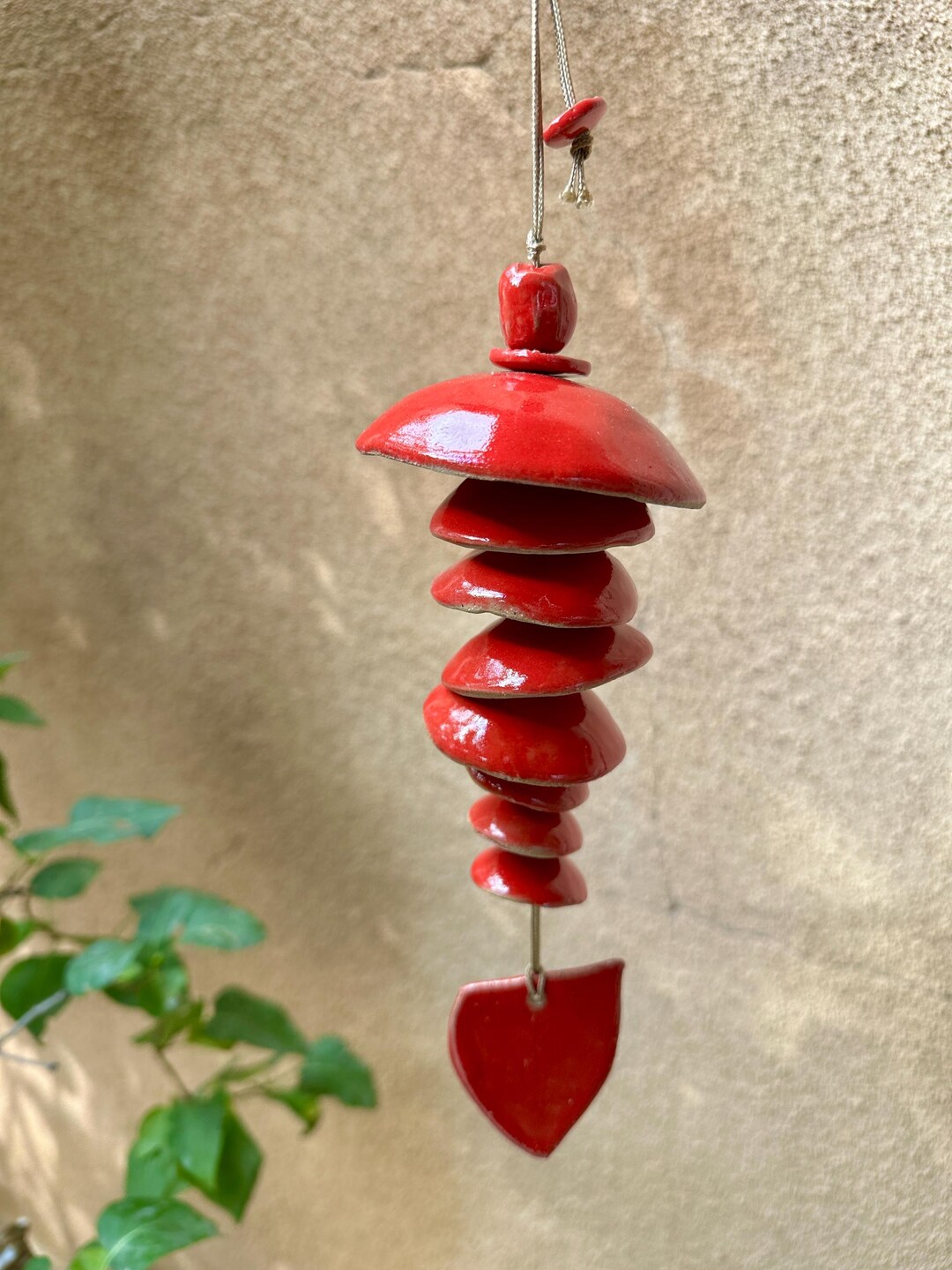 Jangles, Hanging Ceramic Wind Catchers - Etsy