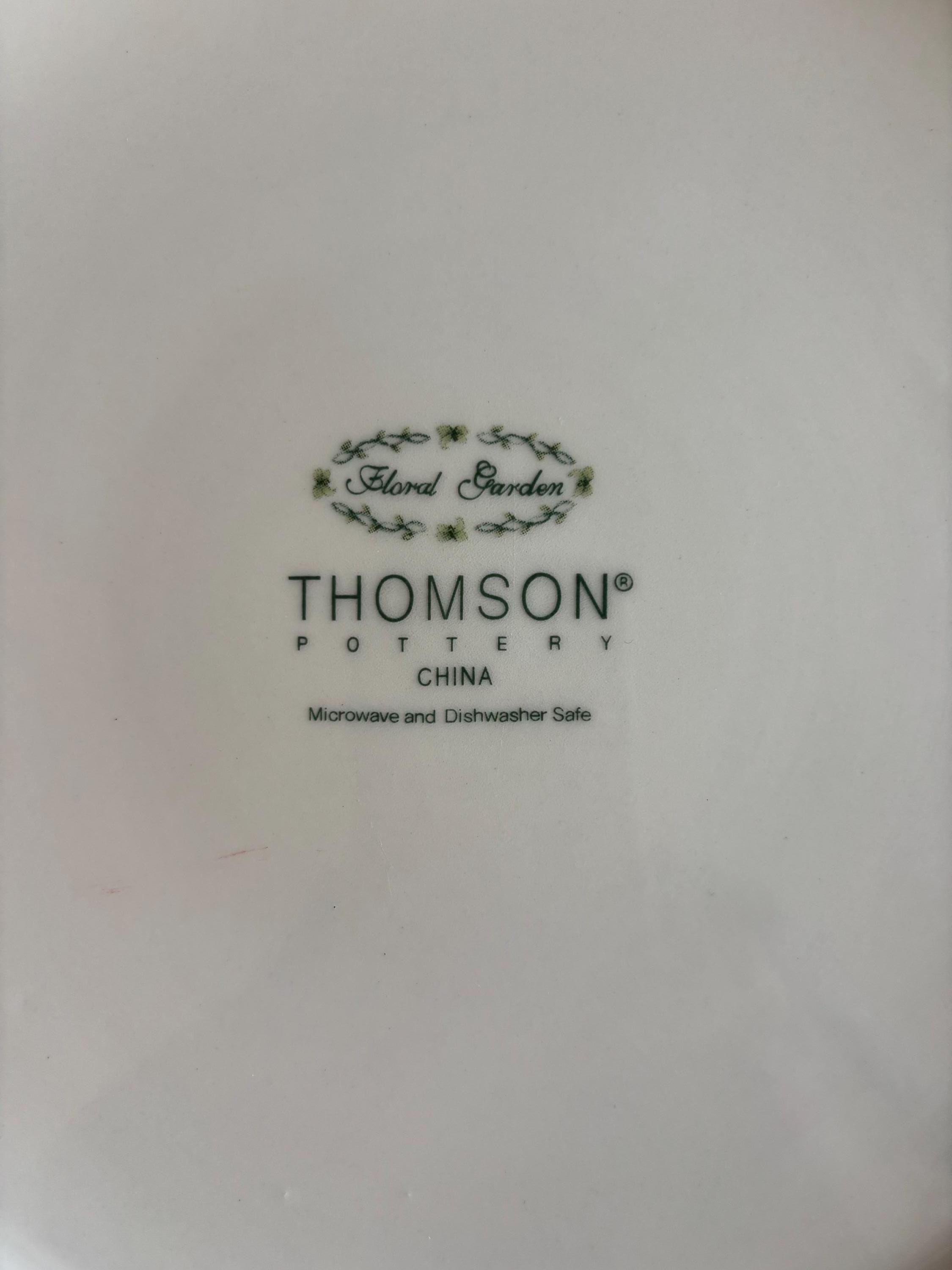 Thomson Pottery Floral Garden Discontinued Set - Etsy