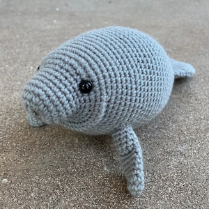 Manatee Crochet Pattern PDF - Etsy