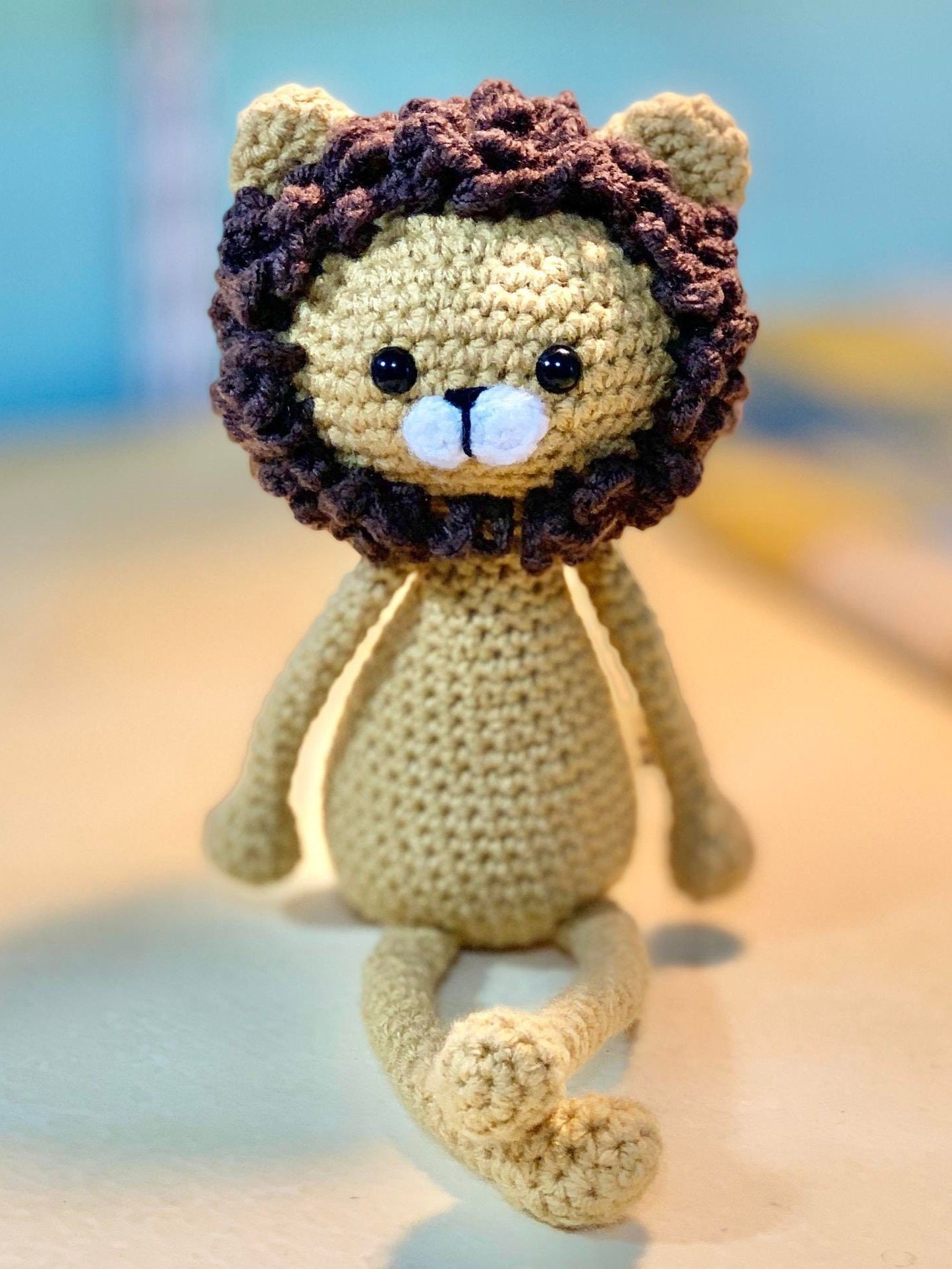 Rory the Lion Crochet PATTERN PDF - Etsy