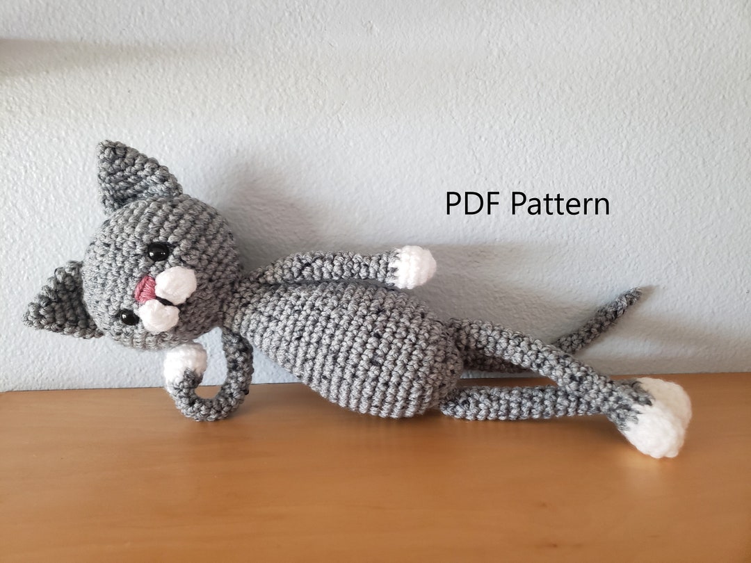 Sunny the Cat Crochet Pattern PDF - Etsy