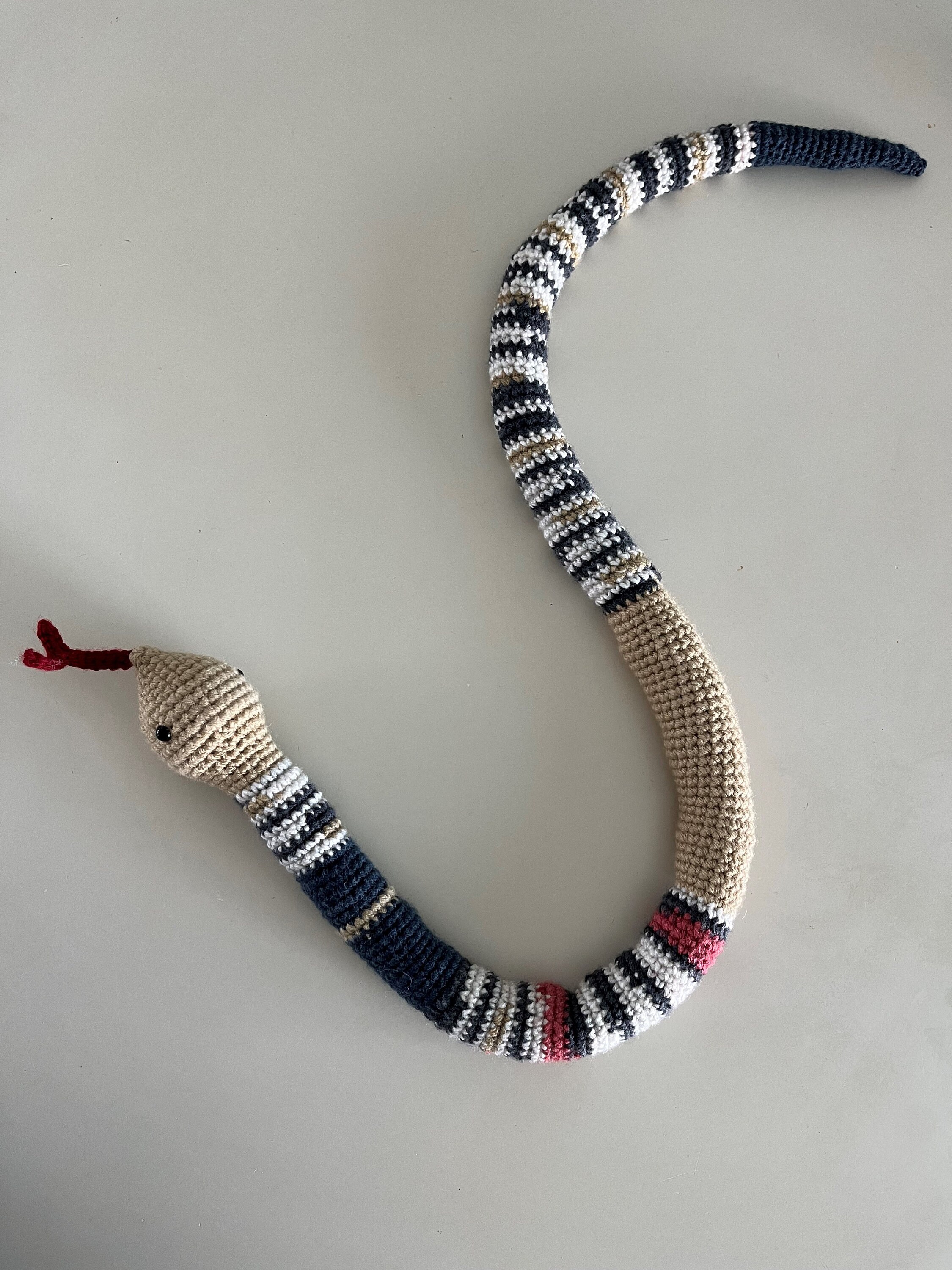 Snake Crochet Pattern PDF - Etsy