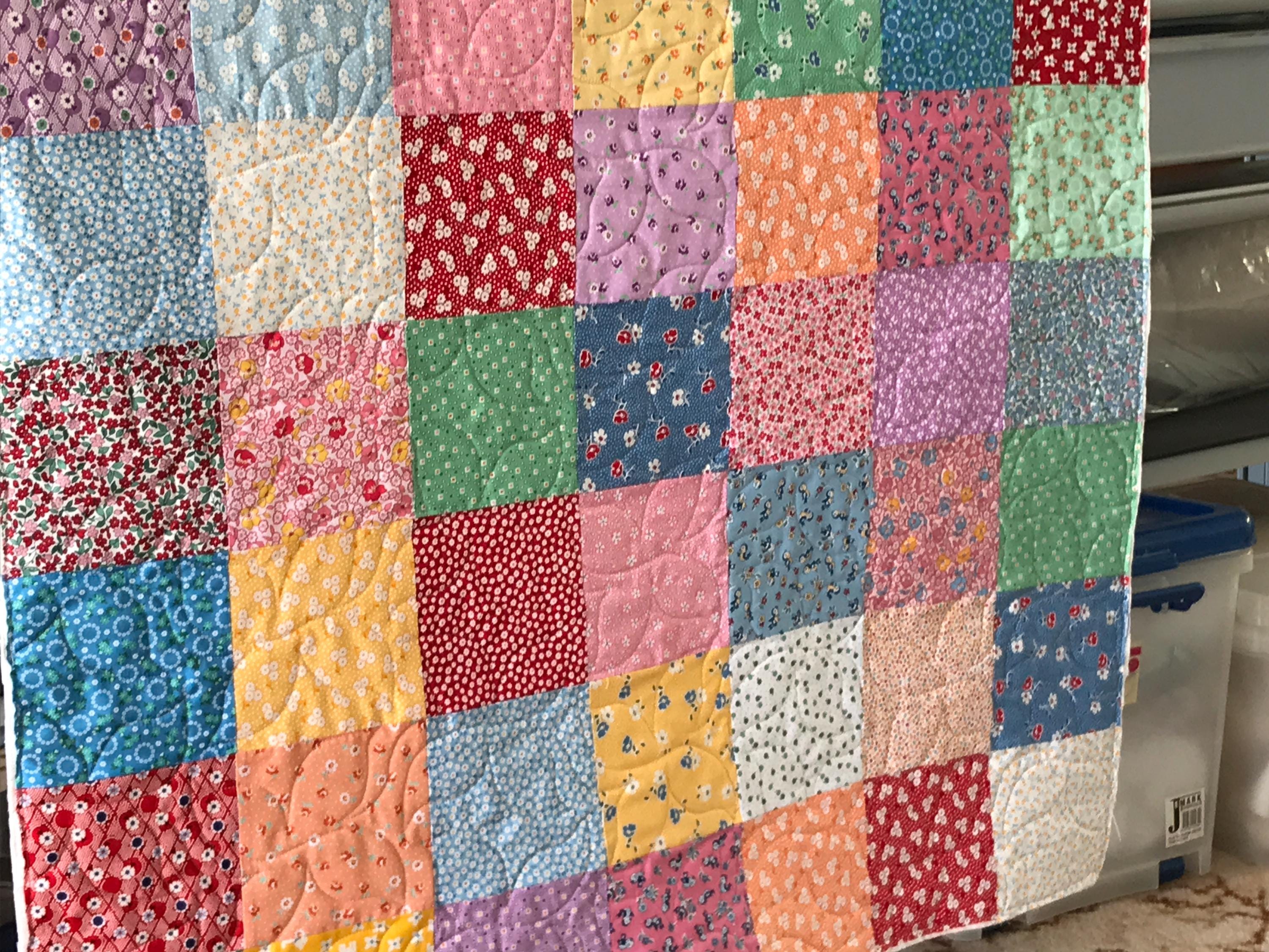 Pretty Prints of the 1930's. Reproduction Designs. Patchwork Toddler ...