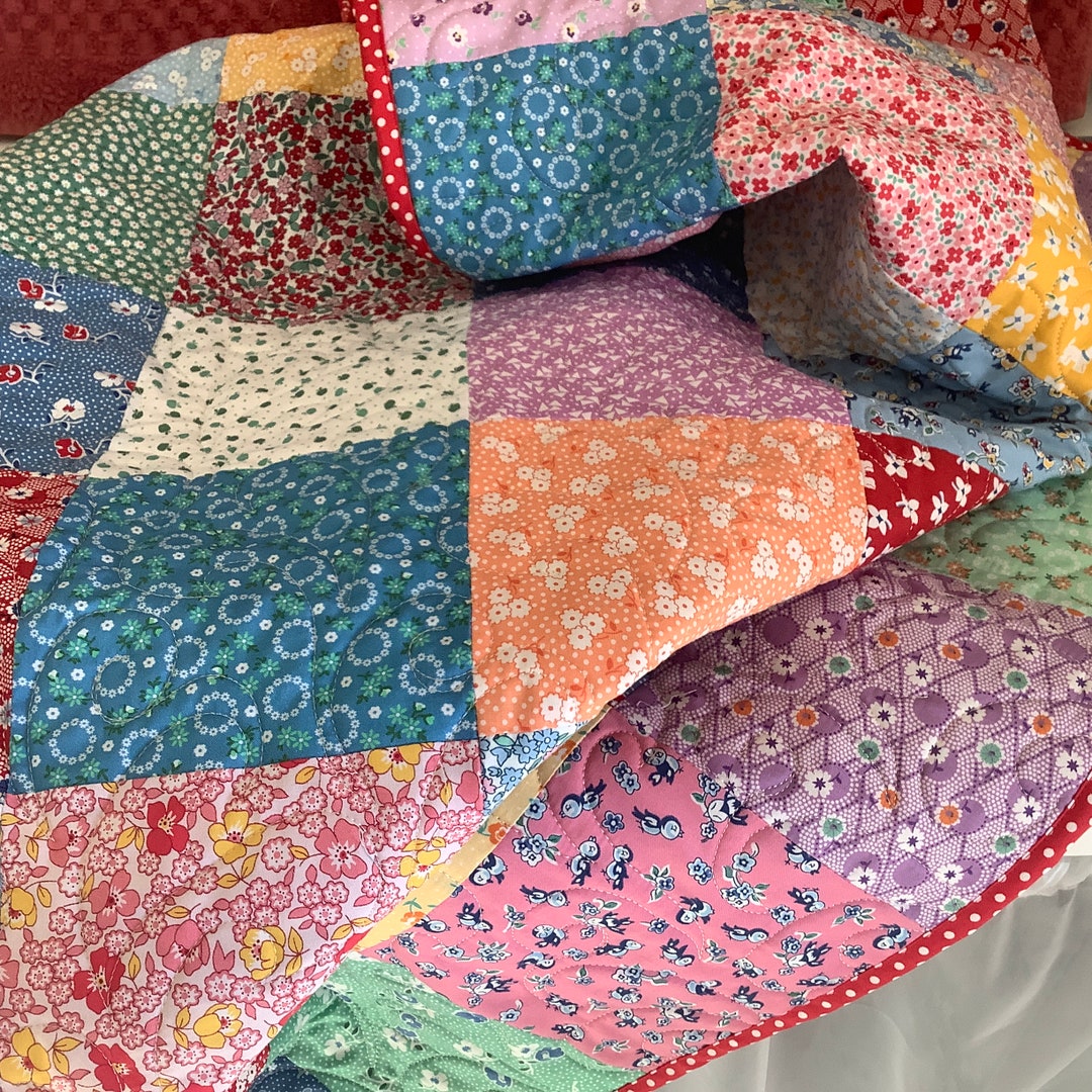 Pretty Prints of the 1930's. Reproduction Designs. Patchwork Toddler ...