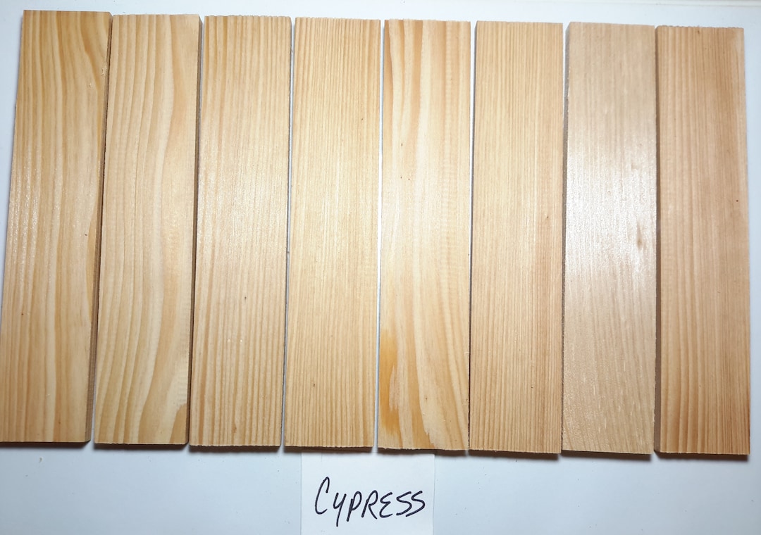 Cypress Knife Scales - Craft Wood Slabs - Thin Stock Wood 1/4", 5/16 ...