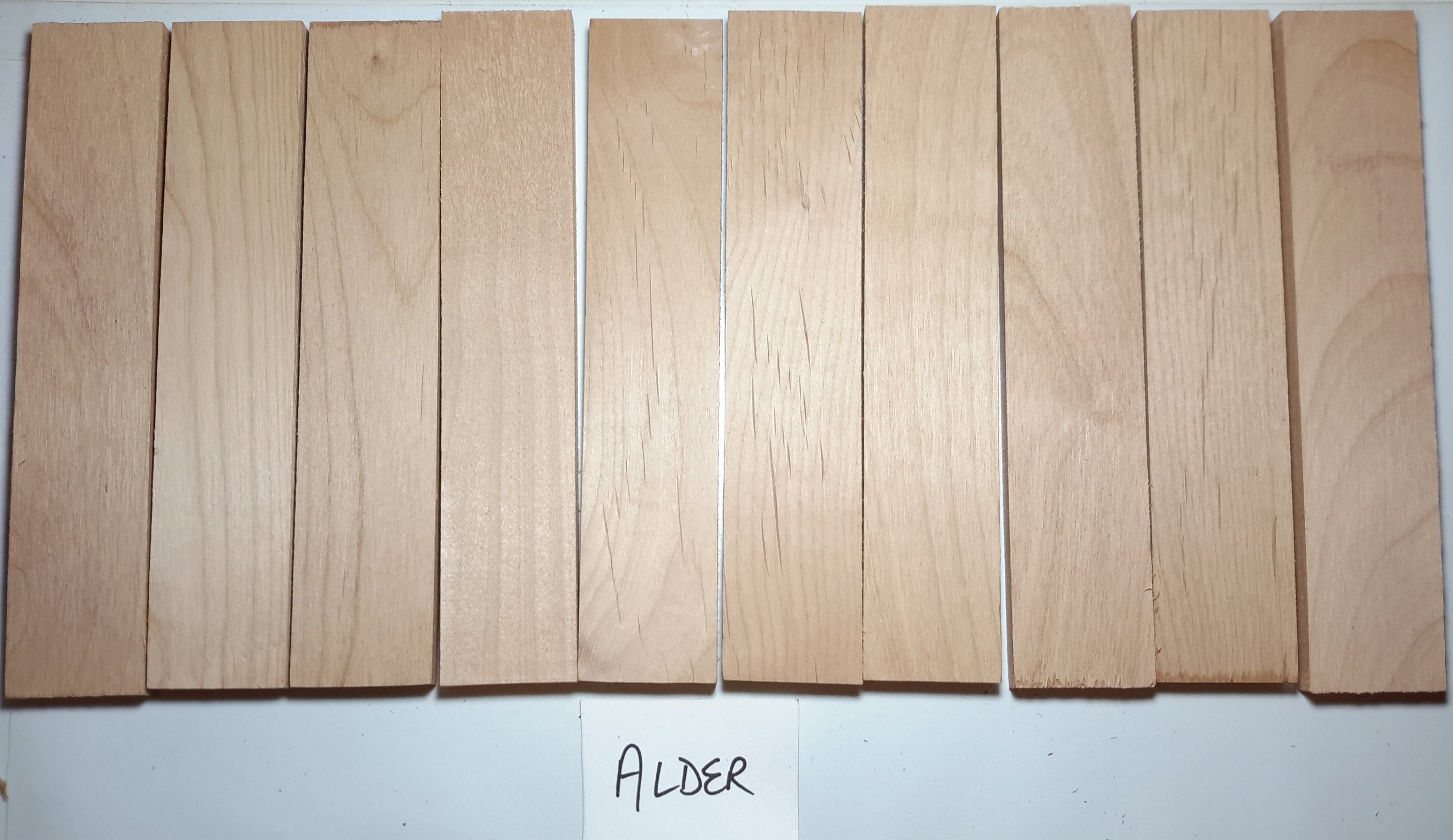 Alder Knife Scales, Craft Wood Slabs, Thin Stock Wood, 1/4", 5/16", 3/8 ...