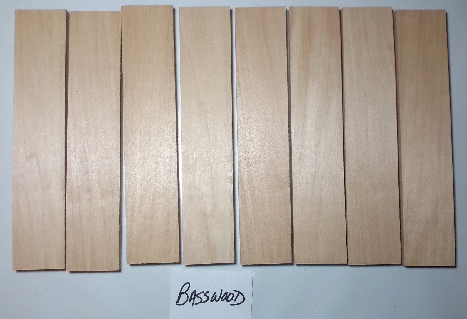 Basswood Craft Wood Slabs, Knife Scales, Thin Stock Wood, 1/4", 5/16 ...