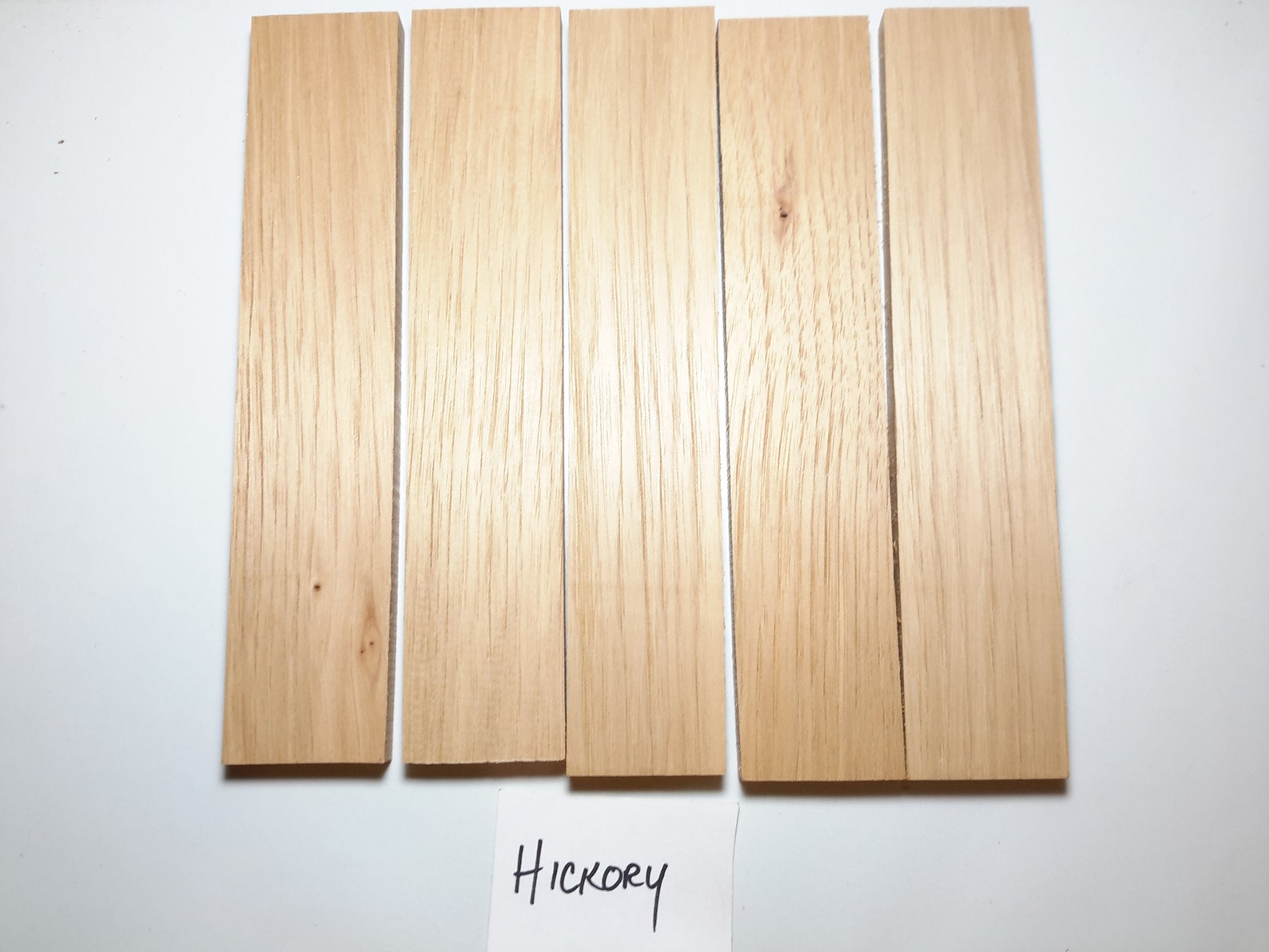 Hickory Knife Scales - Craft Wood Slabs - Thin Stock Wood 1/4", 5/16 ...