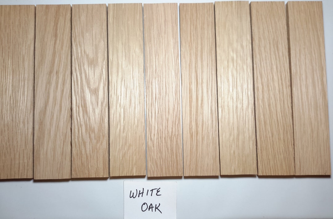 White Oak Knife Scales: Craft Wood Slabs - 1 5/8" X 8" - Etsy