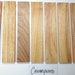 Canarywood Knife Scales - Craft Wood Slabs - Thin Stock Wood 1/4", 5/16 ...