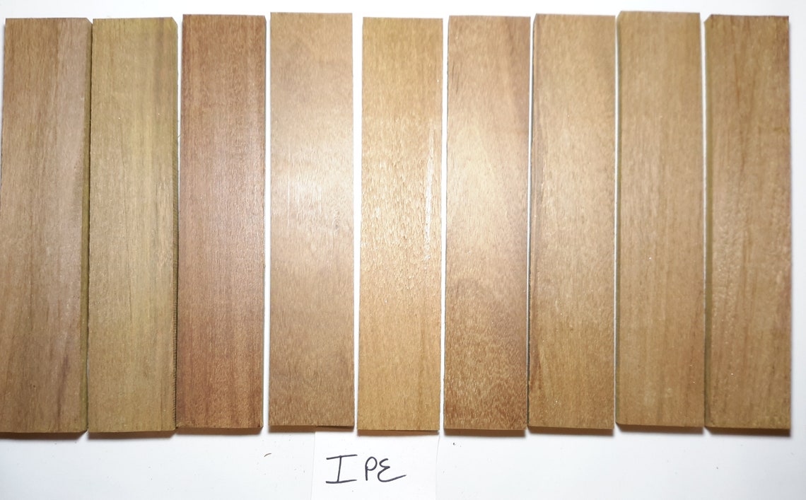 Ipe Knife Scales Craft Wood Slabs Thin Stock Wood | Etsy