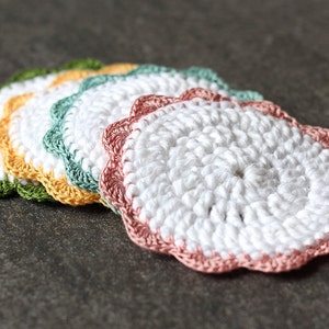 Crochet Pattern - Scallop Coaster - Instant Download - Etsy