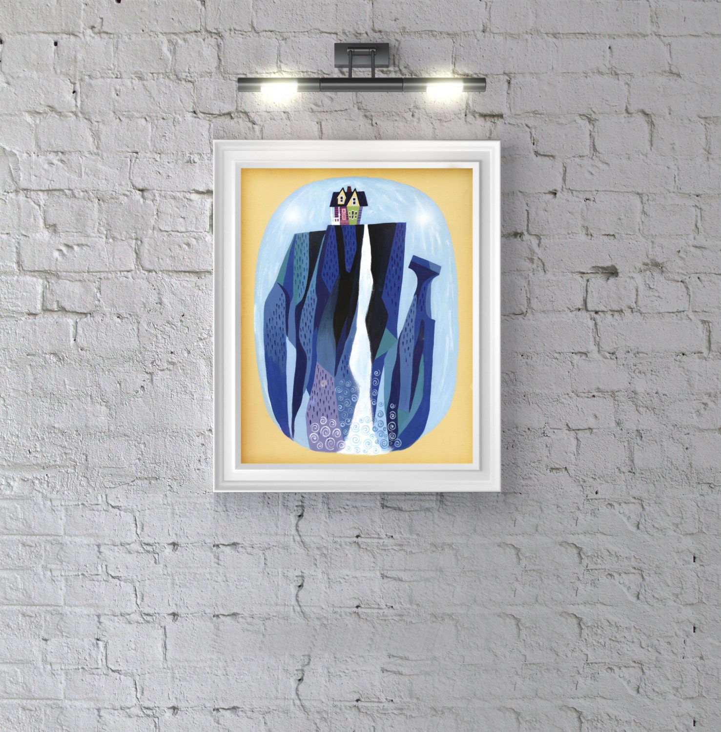 UP Paradise Falls Print (THE ORIGINAL) - Etsy