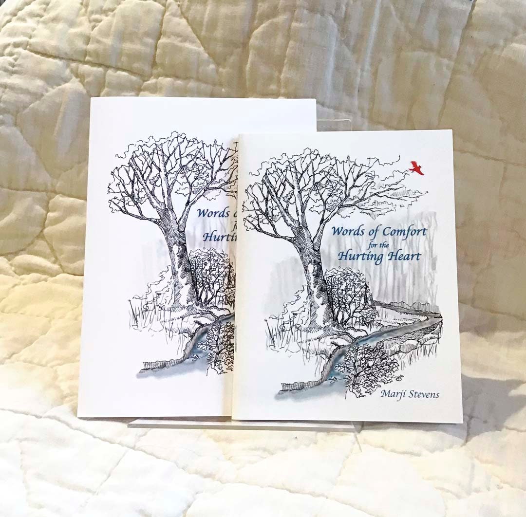 Words of Comfort for the Hurting Heart, Mini-book and Blank Notecard - Etsy