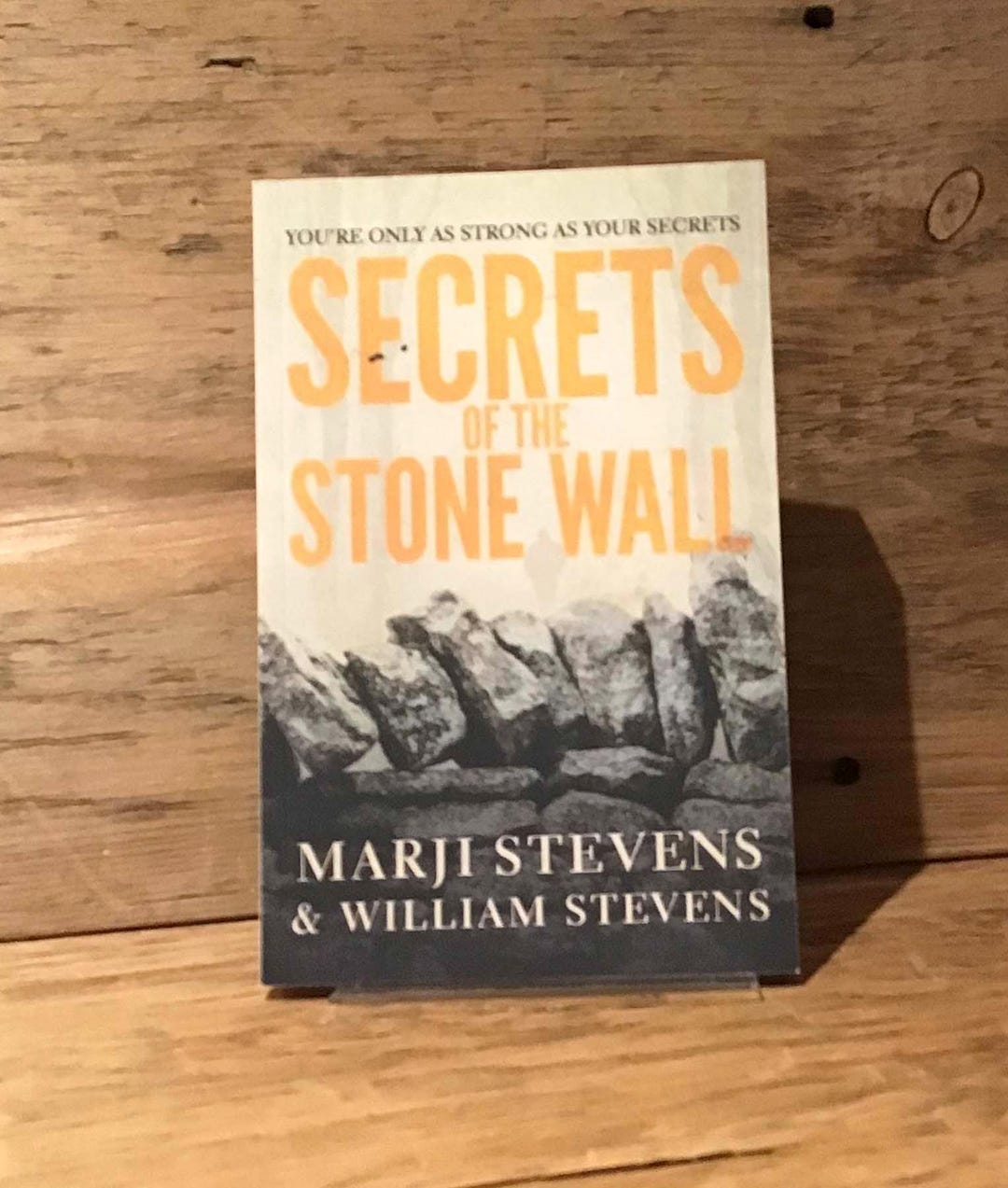 Book, Secrets of the Stone Wall, Mystery Fiction Adventure for Ages 10 ...
