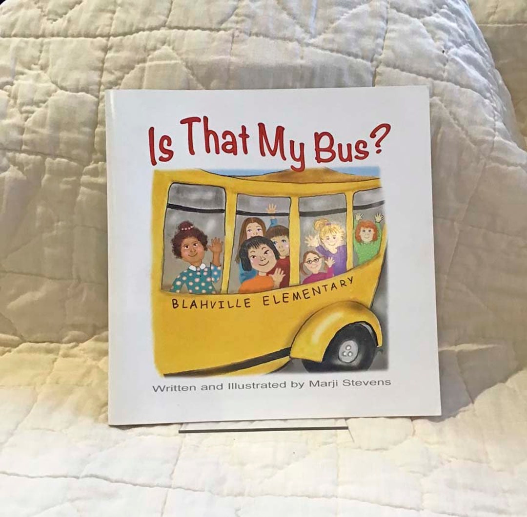 Children's Picture Book, "is That My Bus?" - Etsy