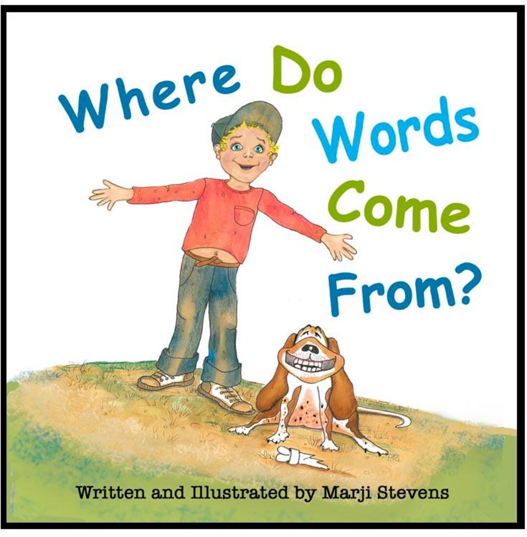 Children's Book: Where Do Words Come From? - Etsy