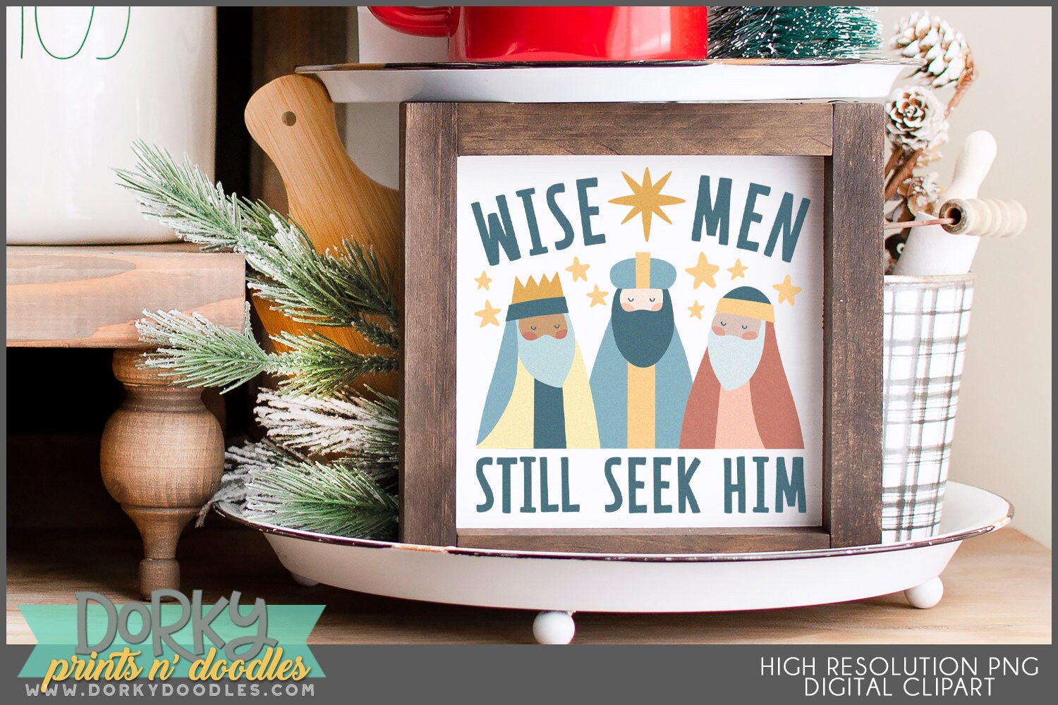 Christmas Sayings Clipart | Cute Nativity Wordart for Stickers ...