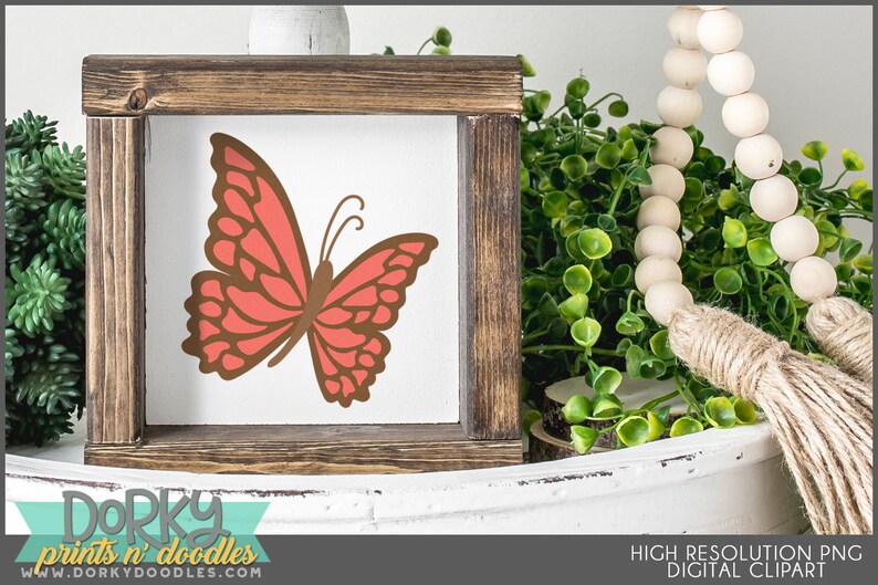 Bird and Butterfly Clipart personal and Limited Commercial - Etsy