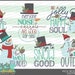 Snowman Clipart -personal and Limited Commercial Use- Christmas Art for ...