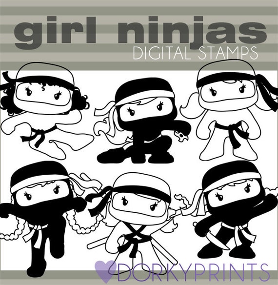 Cute Girl Ninjas