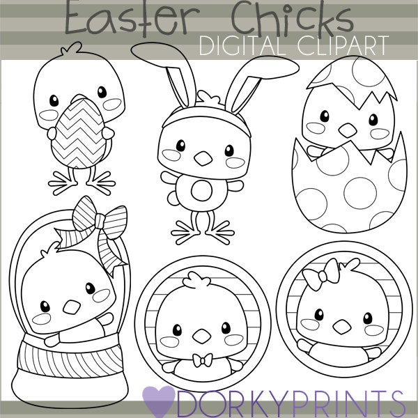 Easter Clipart - Etsy