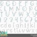 Cute and Fun Alphabet Clipart PNG Art Instant Download Numbers, Letters ...