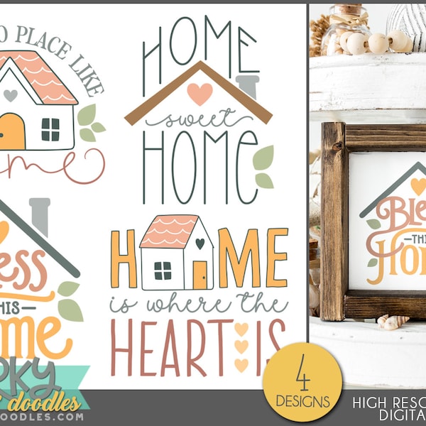 Home Sticker - Etsy